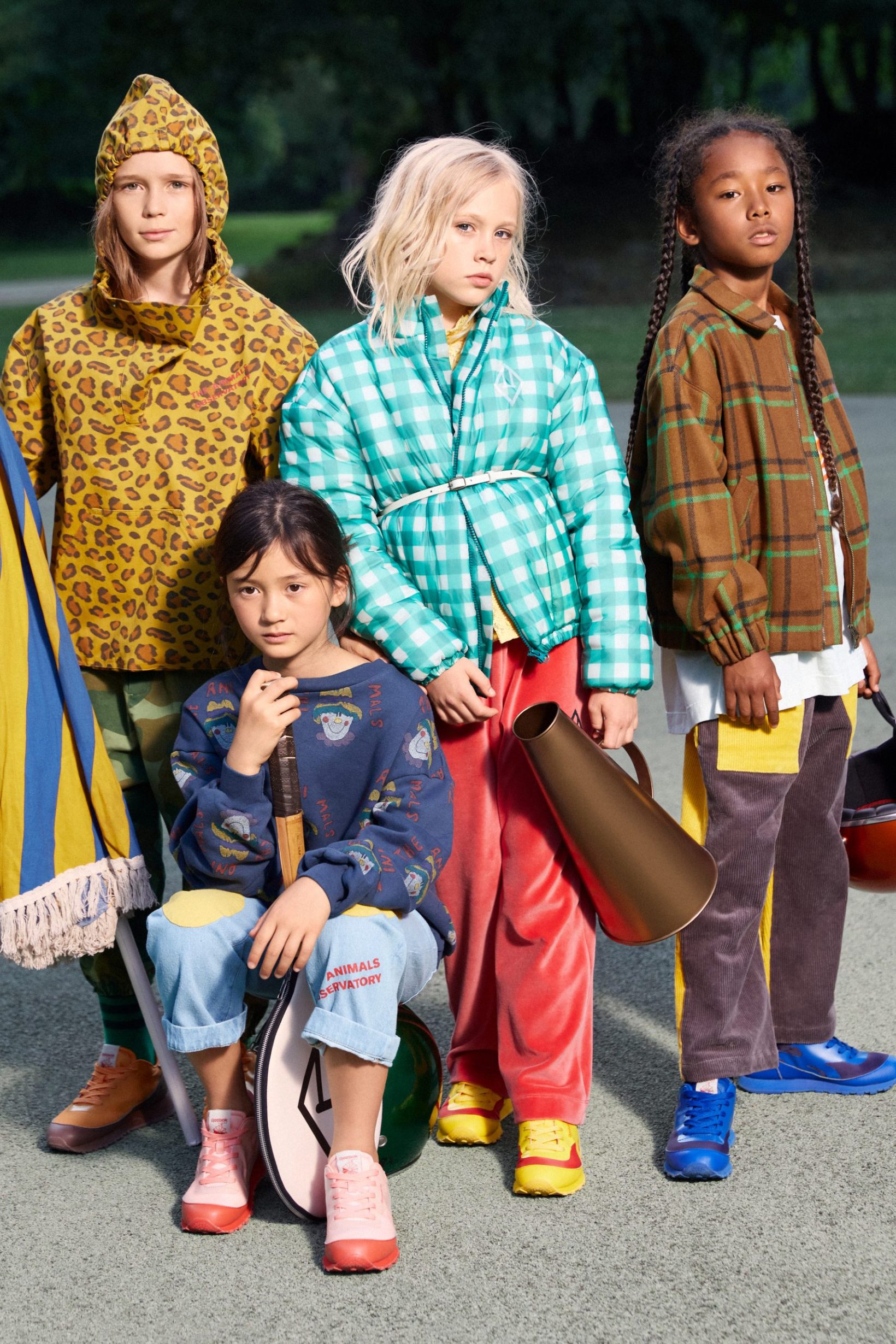 The Reebok Classic Leather Kids revisité par The Animals Observatory